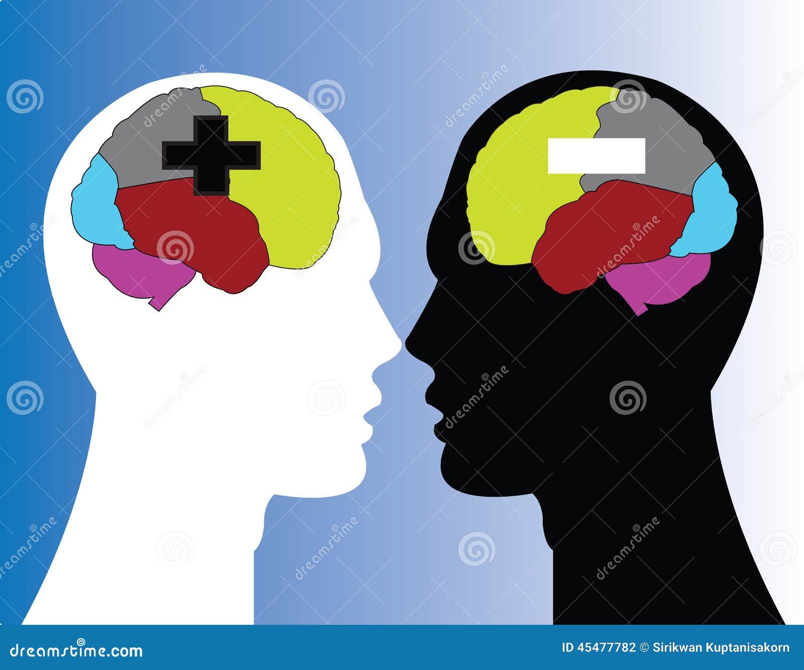 Brain stock vector. Illustration of medical, correct - 45477782