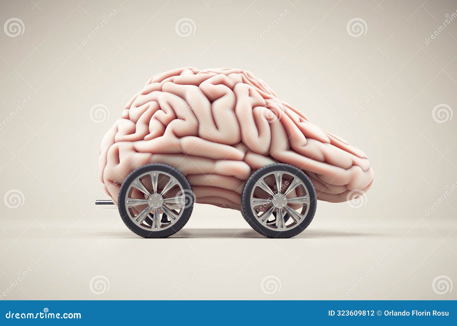 Auto Brain Royalty-Free Stock Photography | CartoonDealer.com #719423