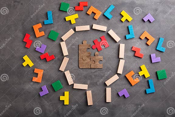 Brain Shaped Jigsaw Puzzle - Mental Health and Problems with Memory ...