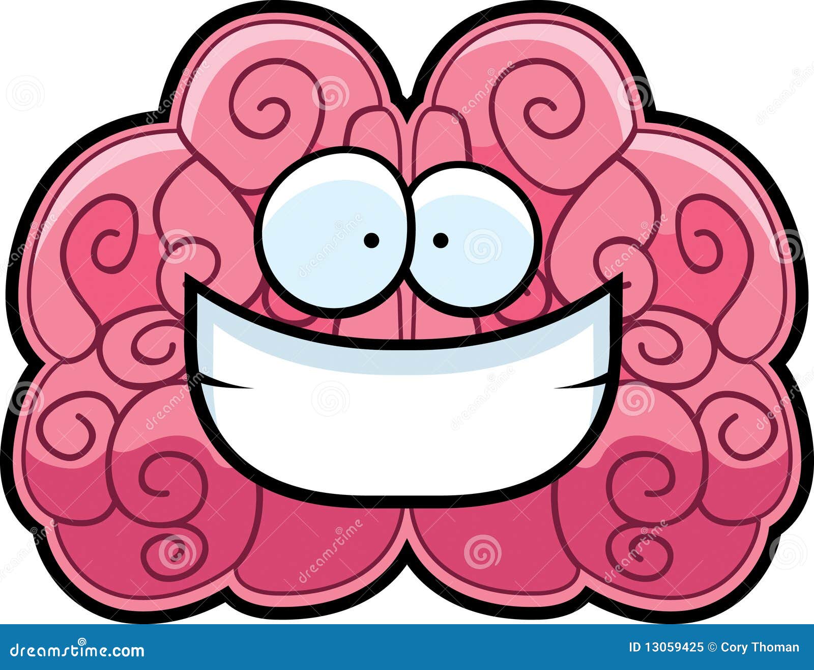 Brain Smiling Royalty Free Stock Photo - Image: 13059425