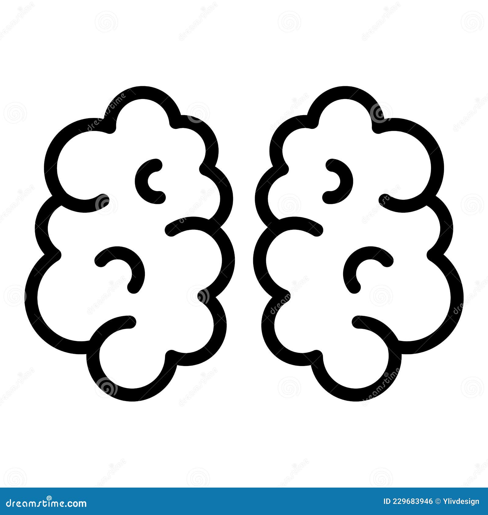 Brain With Speech Bubble And Question Mark Cartoon Vector ...