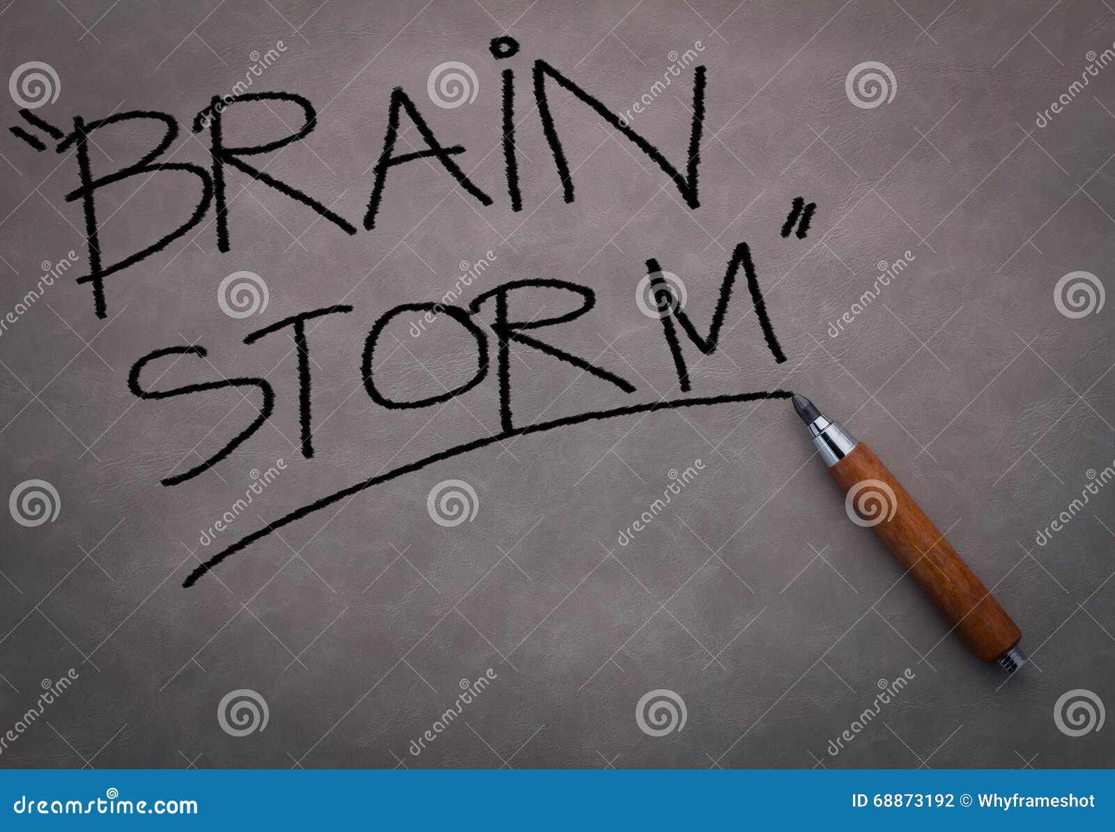 Brain storm concept stock photo. Image of learning, textured - 68873192