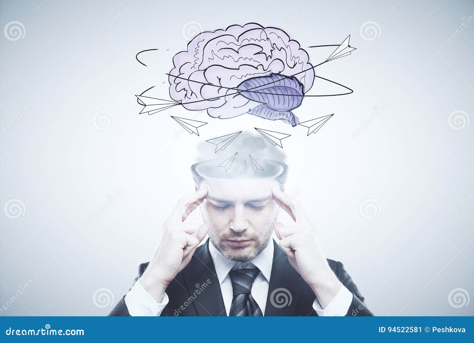 Brain storm concept stock image. Image of concept, colorful - 94522581