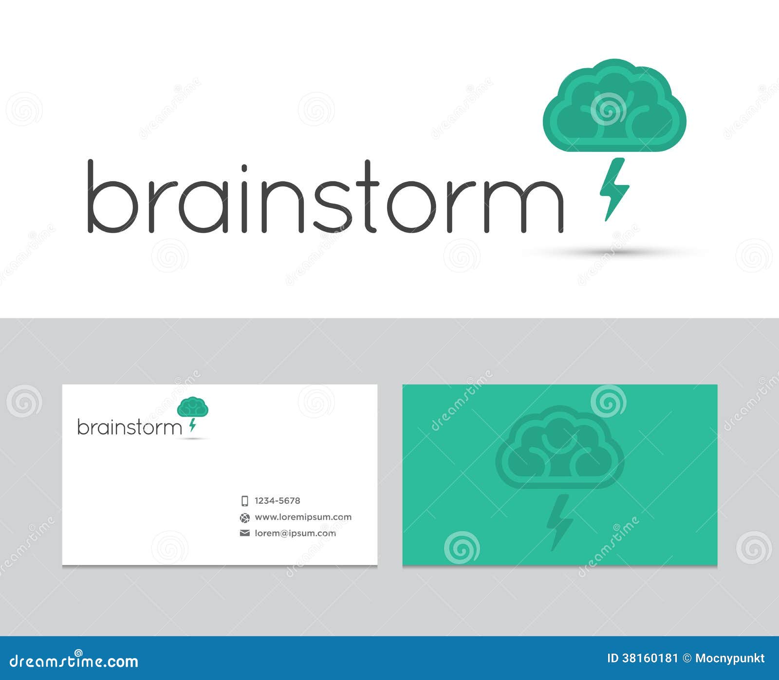 Brain Storm Mind Map Royalty-Free Stock Image | CartoonDealer.com ...