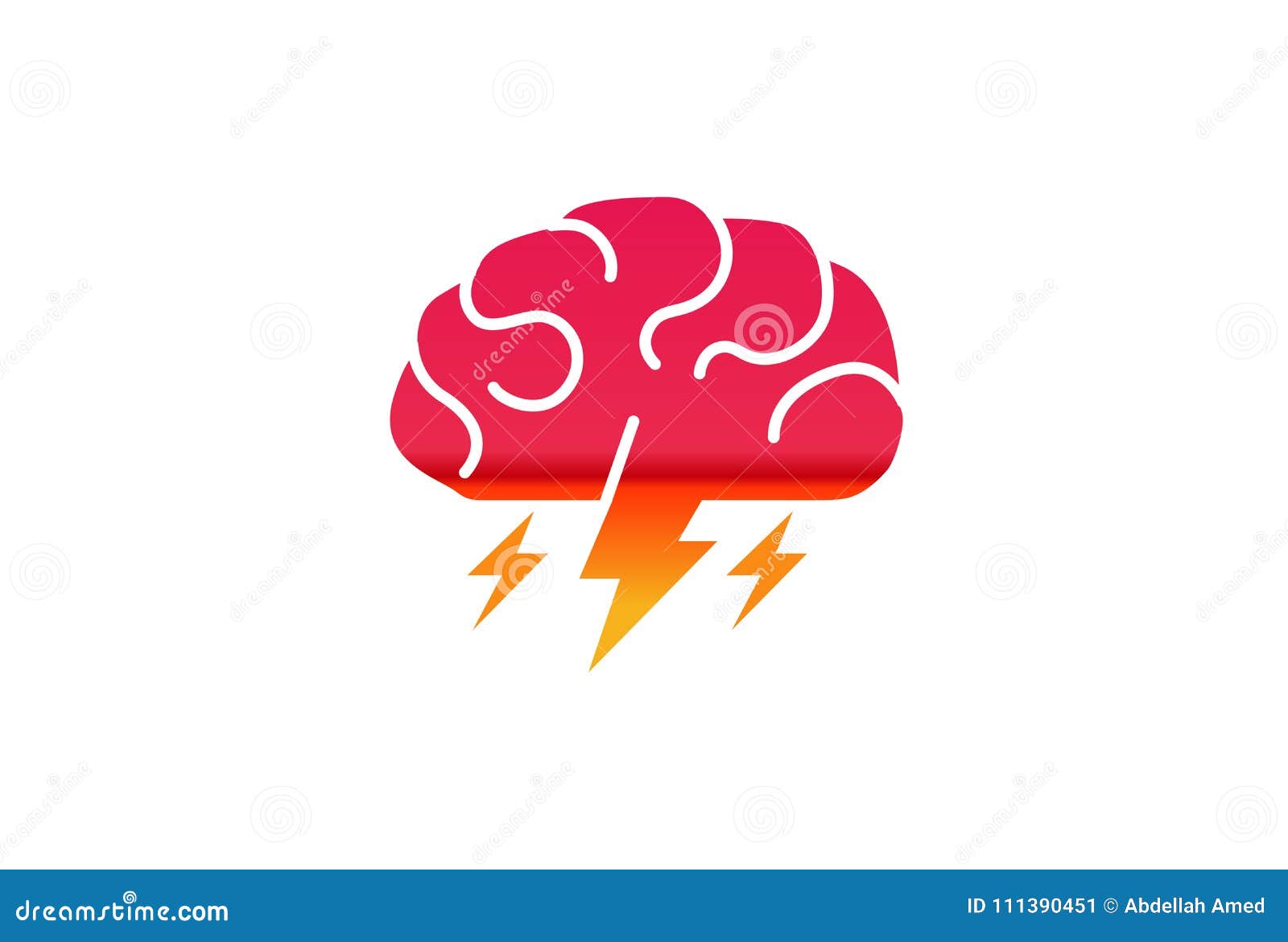 Brain Storm Logo Design ilustración del vector. Ilustración de ...