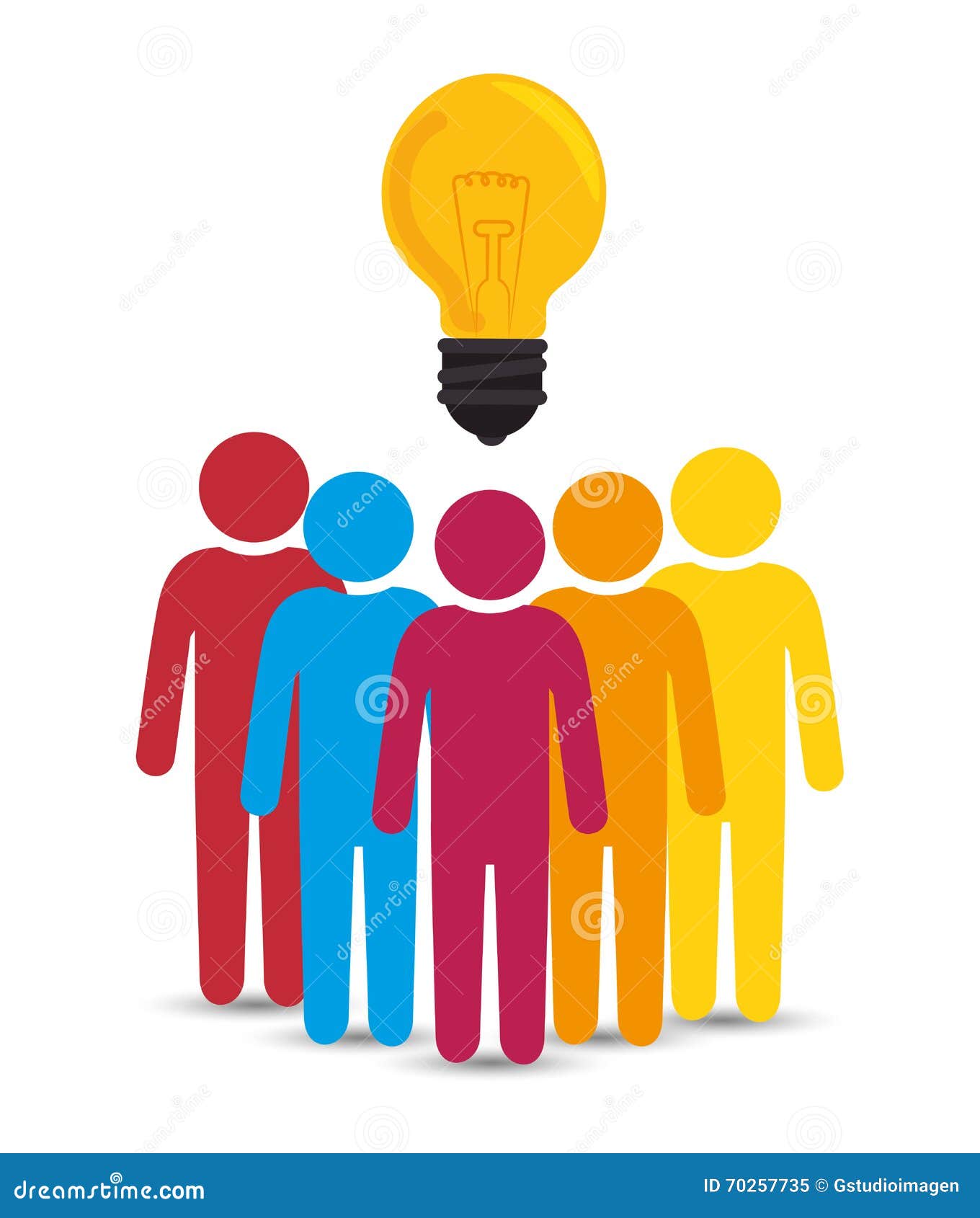 Brain storming design stock illustration. Illustration of imagination ...