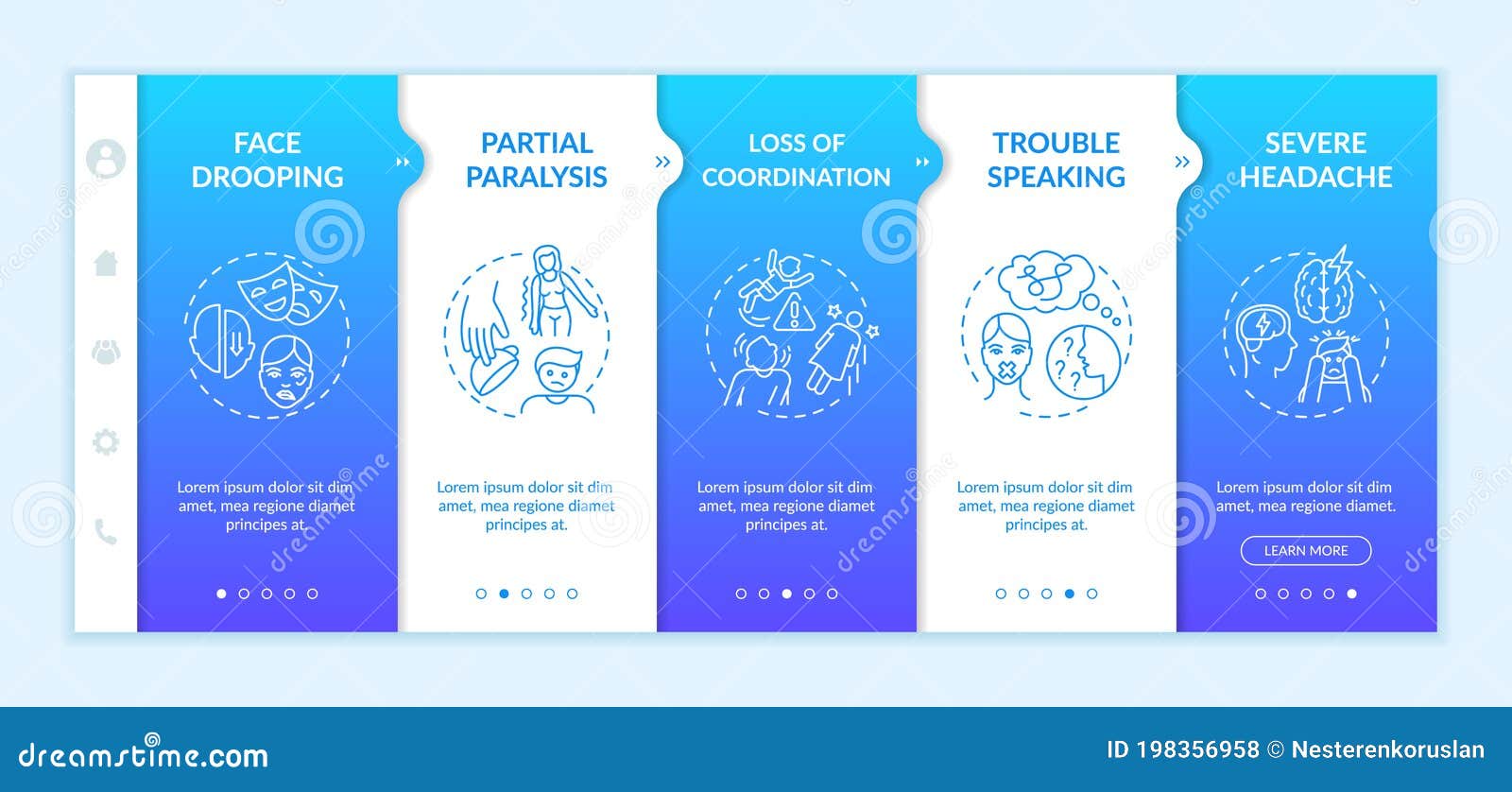 Face Drooping Concept Icon Vector Illustration | CartoonDealer.com ...