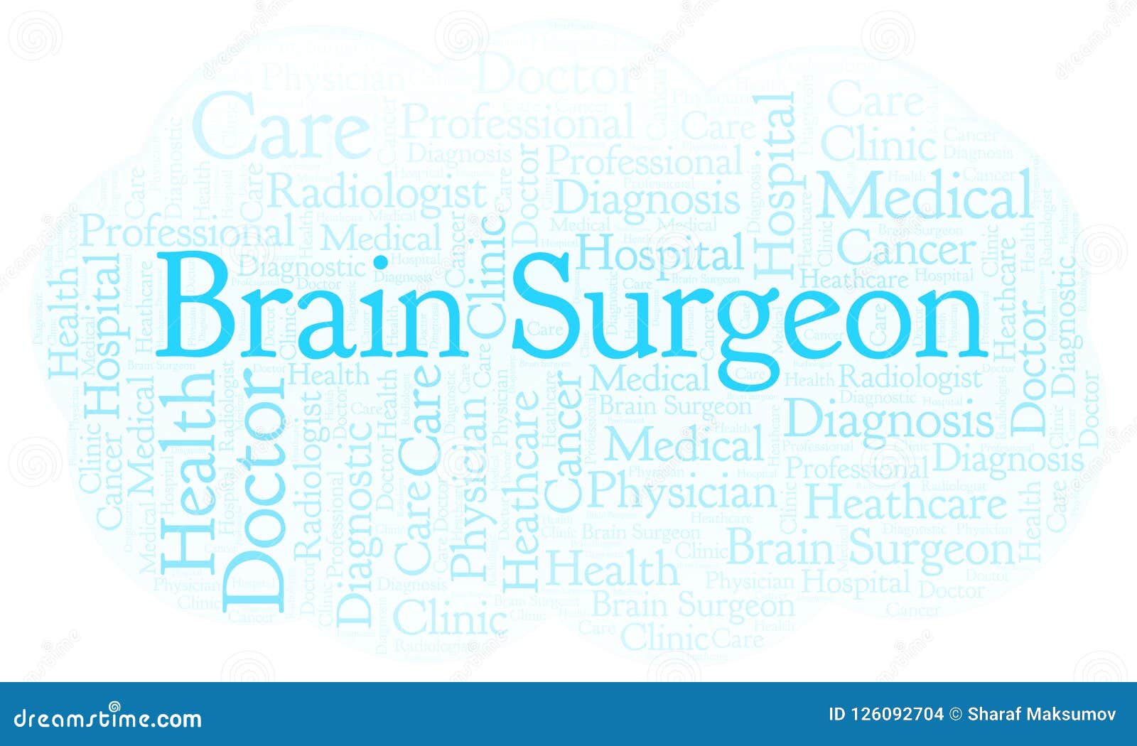 Surgeon Word Cloud Collage, Healthcare Concept Background Stock Image ...