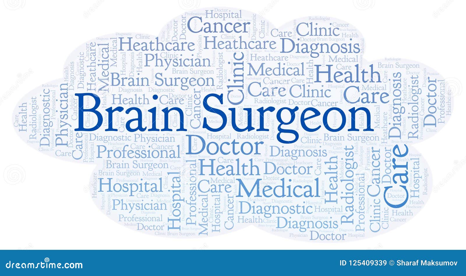 Surgeon Word Cloud Collage, Healthcare Concept Background Stock Image ...