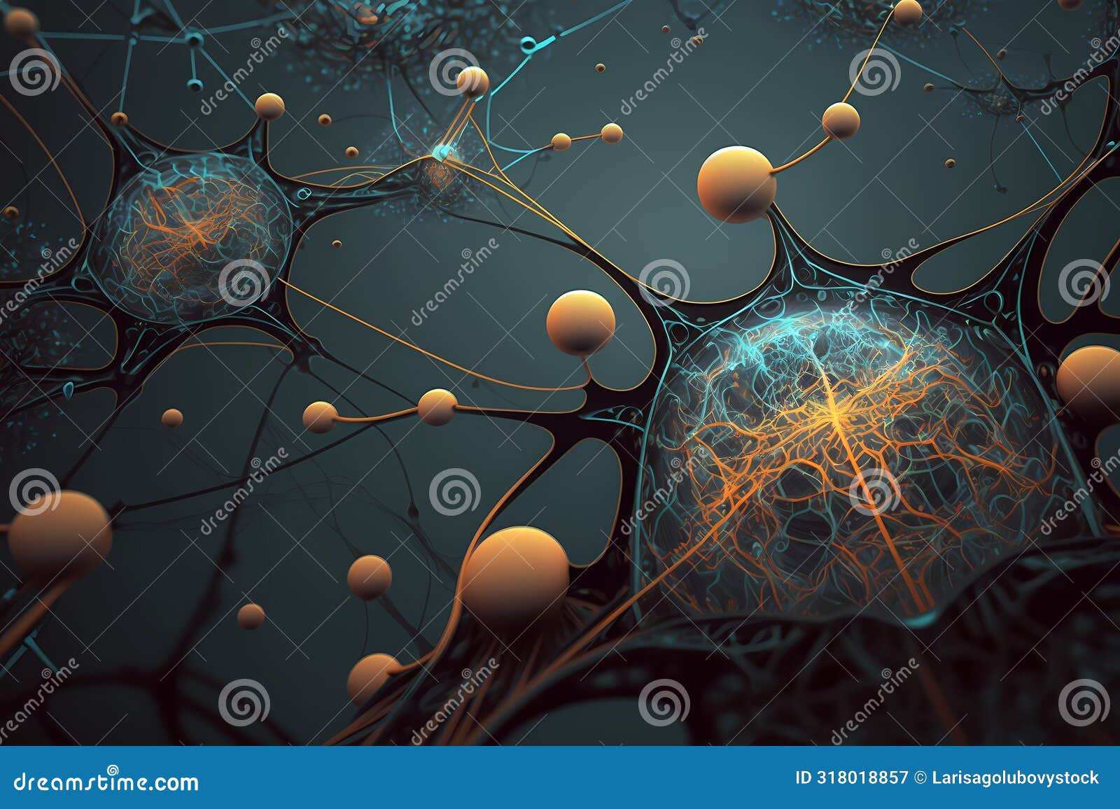 Brain Synapse Scheme Infographics Vector Illustration | CartoonDealer ...