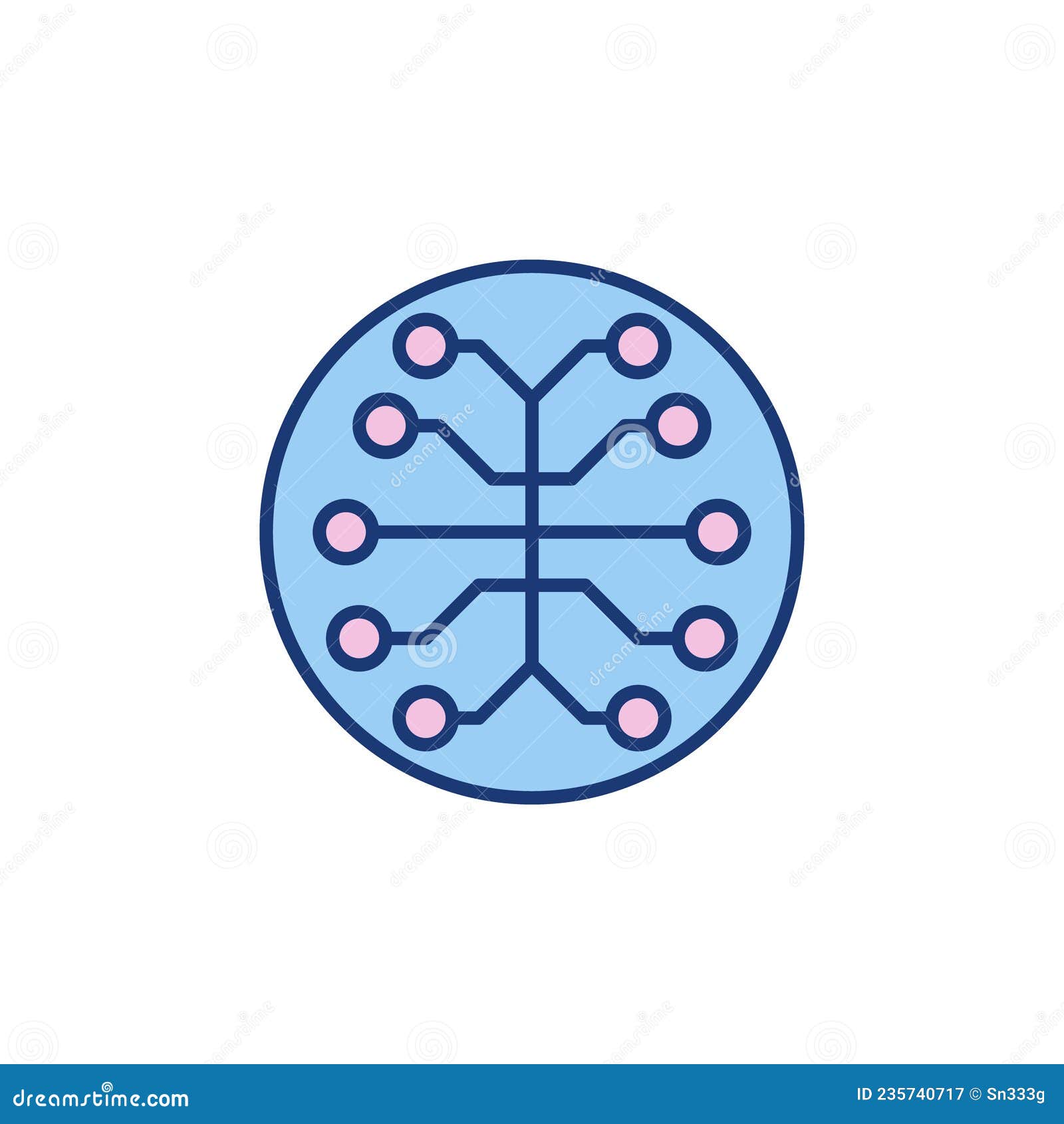 Synapse Vector Illustration. Labeled Diagram With Neuromuscular Example ...