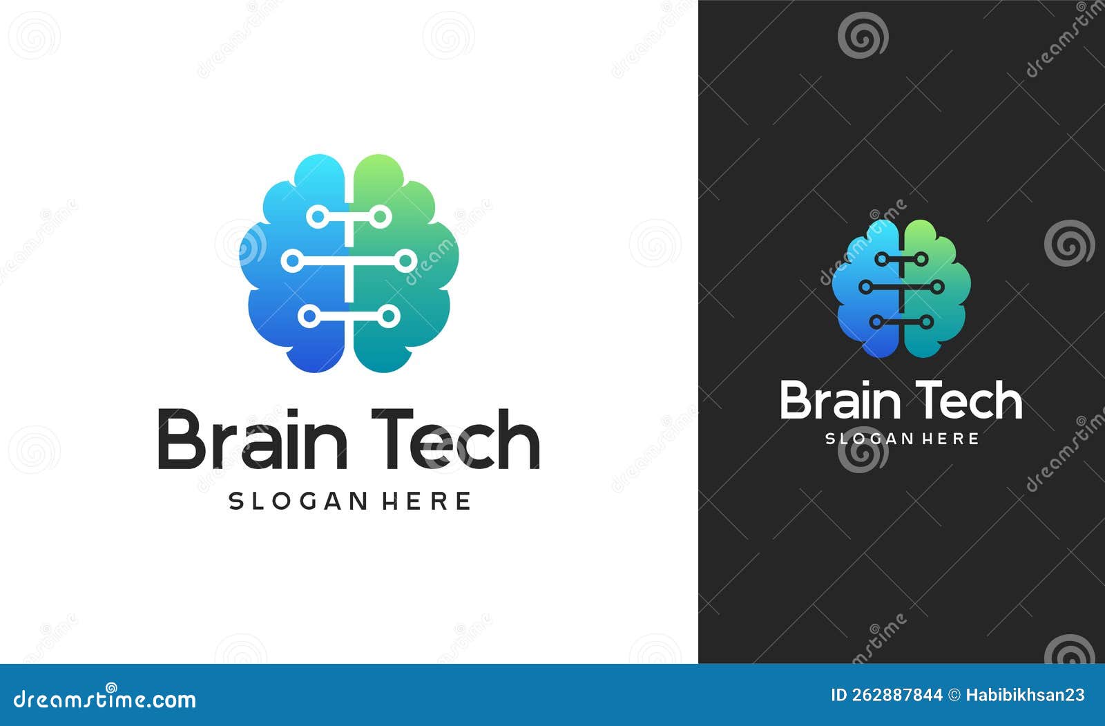 Brain Tech Logo Designs, Mind Technology Logo, Robotic Brain Logo ...
