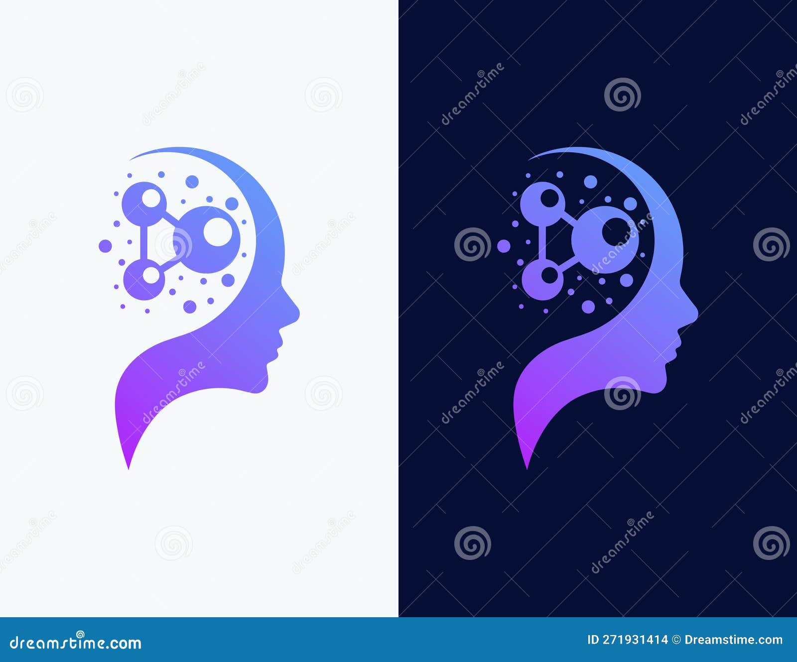 Brain Tech Logo ,Brain Tech Logo and Human Head Logo Stock Vector ...