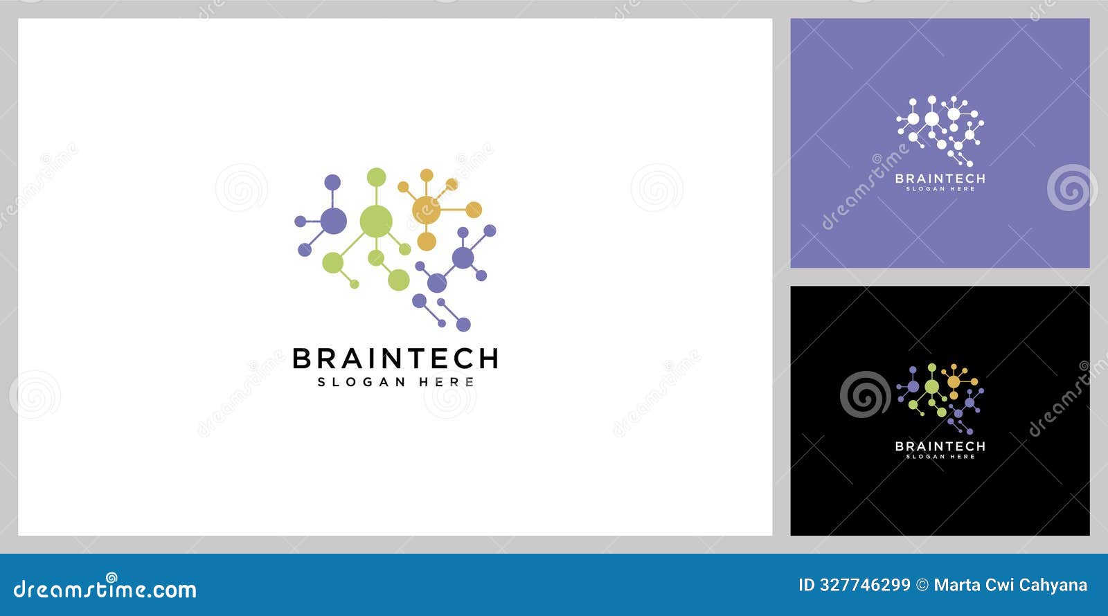 Brain Technology Logo Design Template Stock Illustration - Illustration of isolated, concept ...