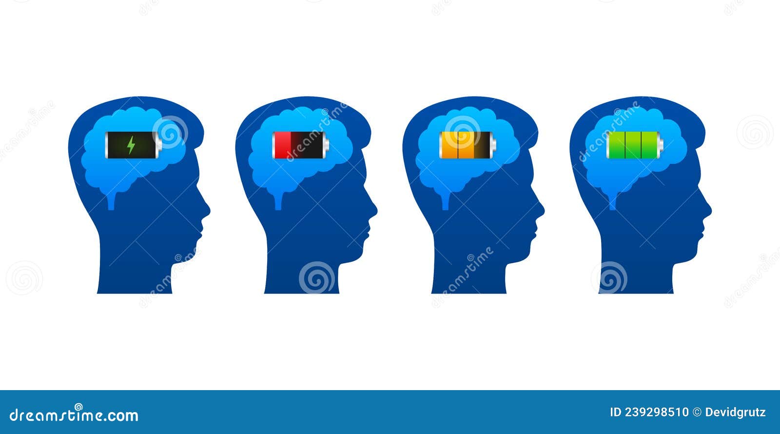 Brain, Think Loading Concept with Idea Processed on a Lightbulb Bar ...