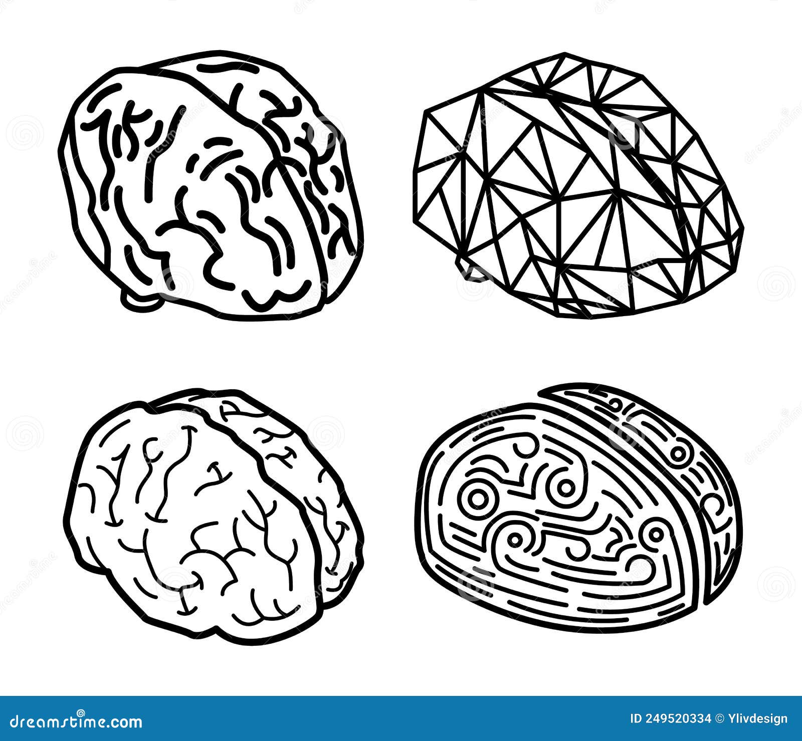 Brain Thinking Concept Background, Isometric Style Stock Vector ... Brain Thinking Concept Background, Isometric Style Stock Vector ...