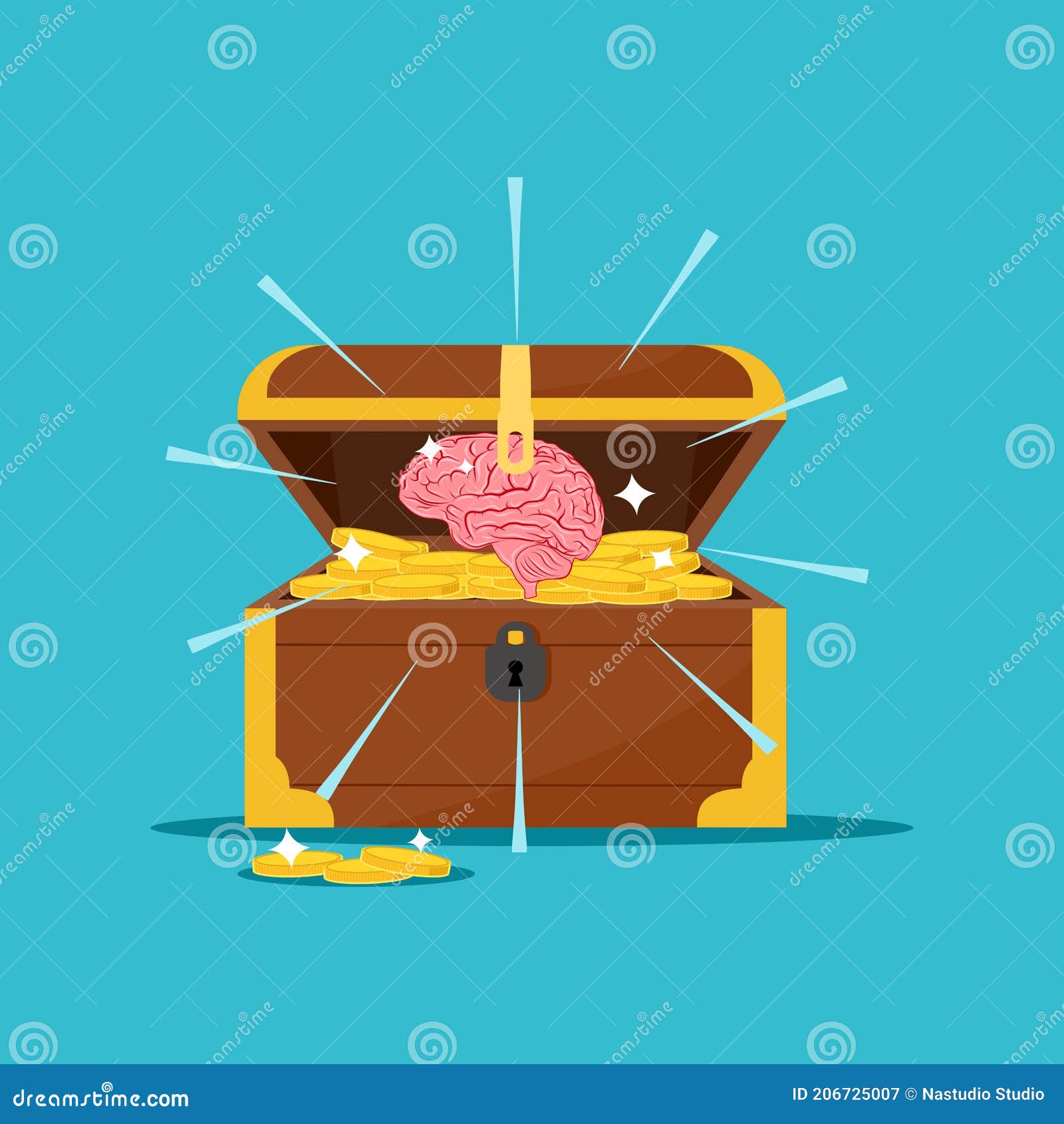 The Brain in the Treasure Chest. the Concept of the Brain is a Valuable ...