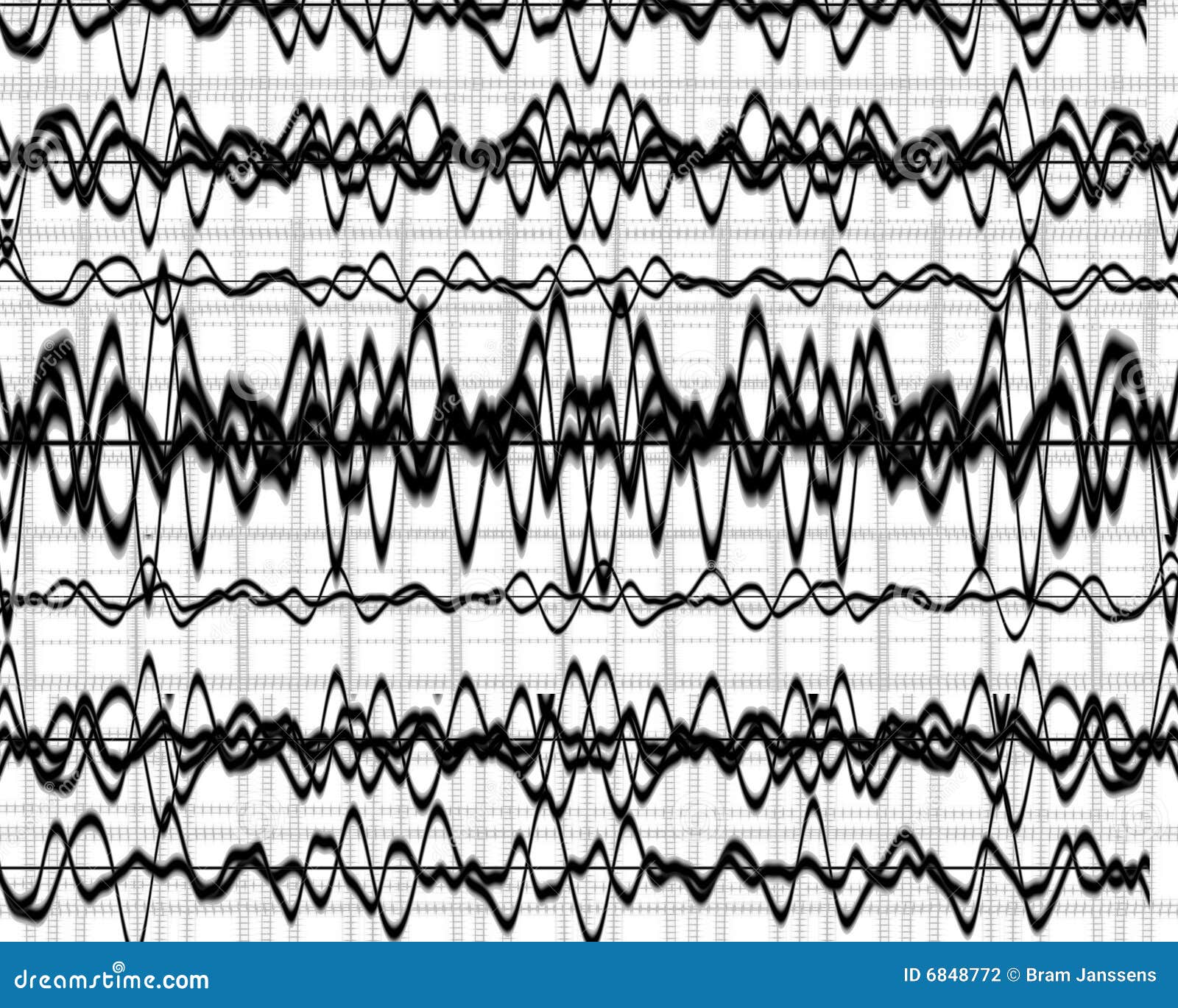 Brain wave stock illustration. Illustration of health - 6848772