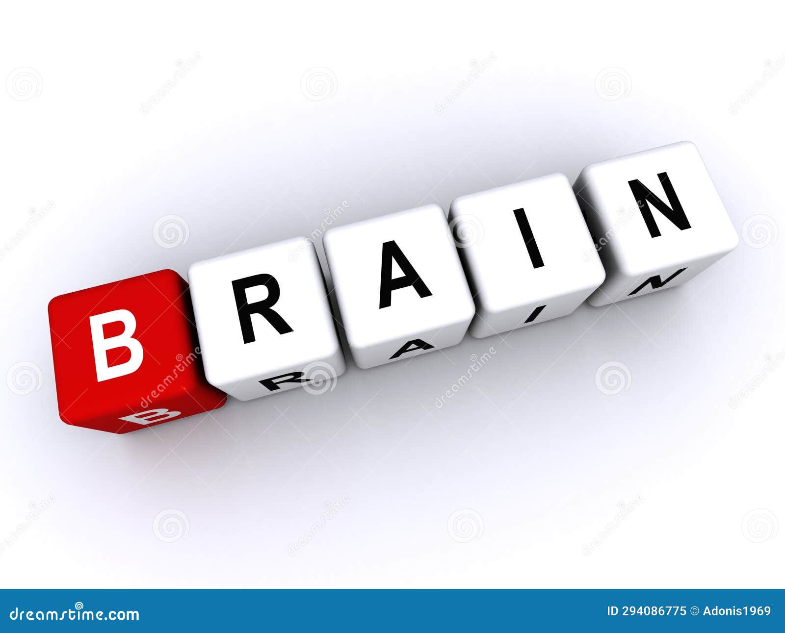 Brain Word Cloud Cartoon Vector | CartoonDealer.com #83108525
