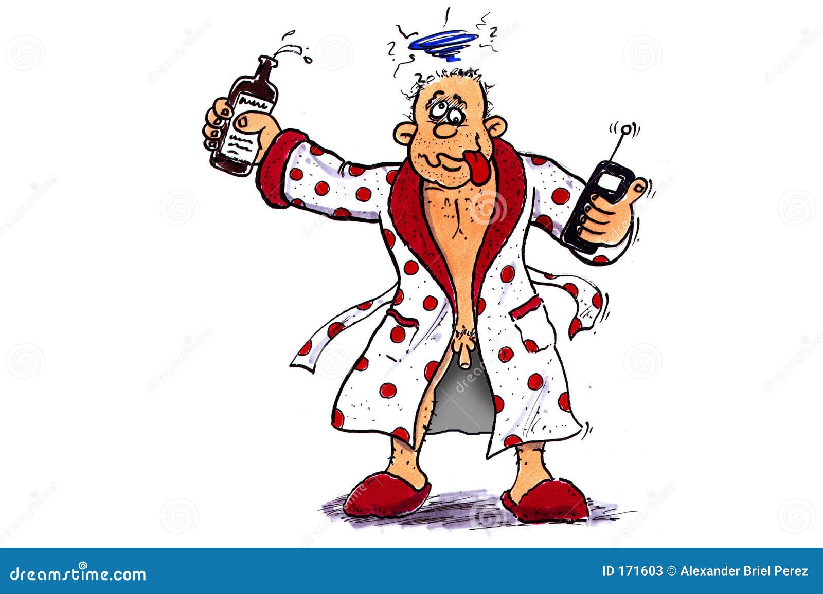 Brainless stock illustration. Illustration of dance, humour - 171603