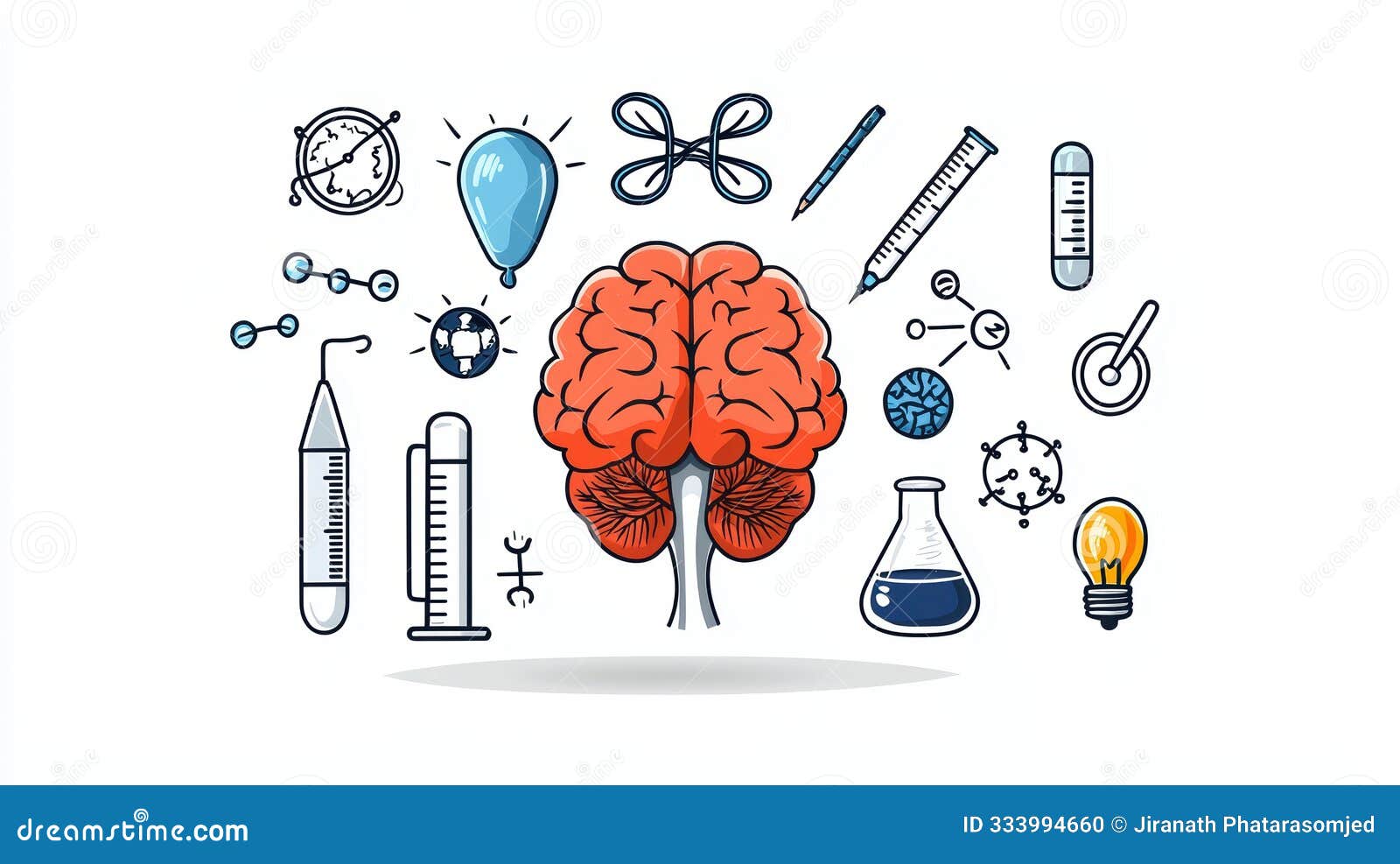 Brainpower and Innovation: a Visual Representation of Ideas Stock ...