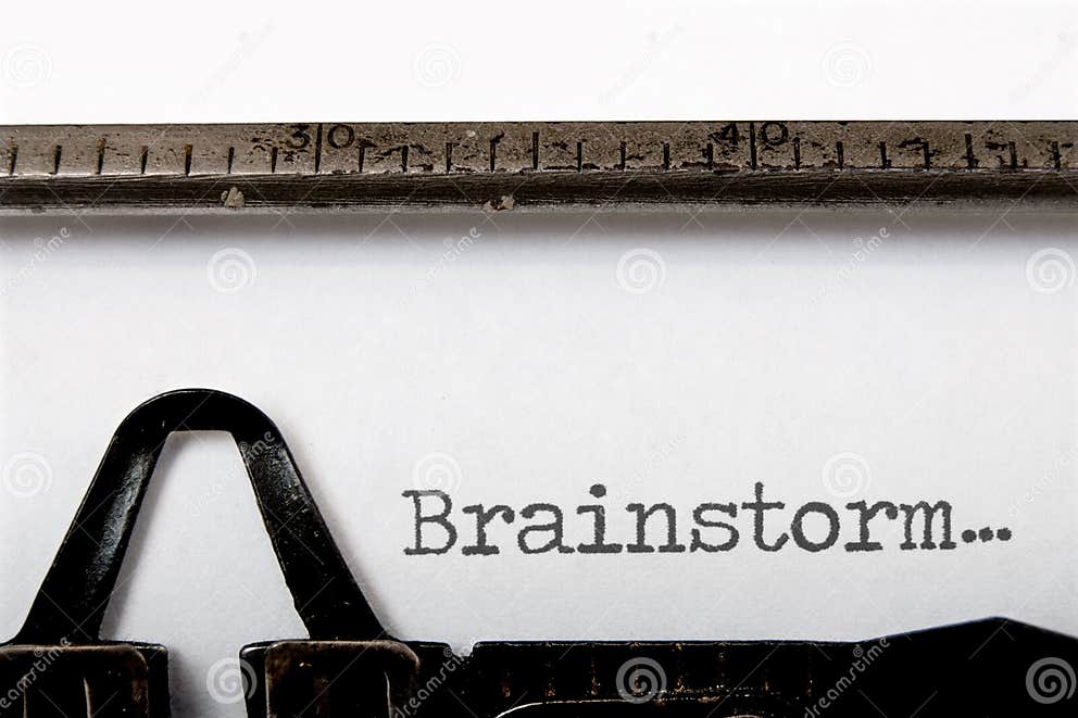 Brainstorm stock photo. Image of brainstorming, concept - 26631898