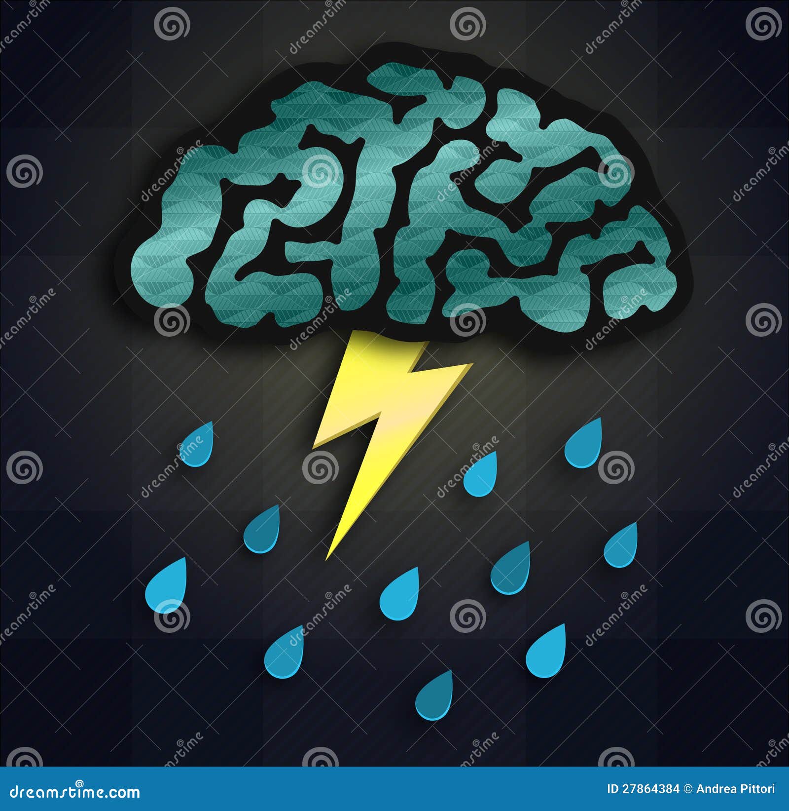 Brainstorm stock vector. Illustration of cooperation - 27864384