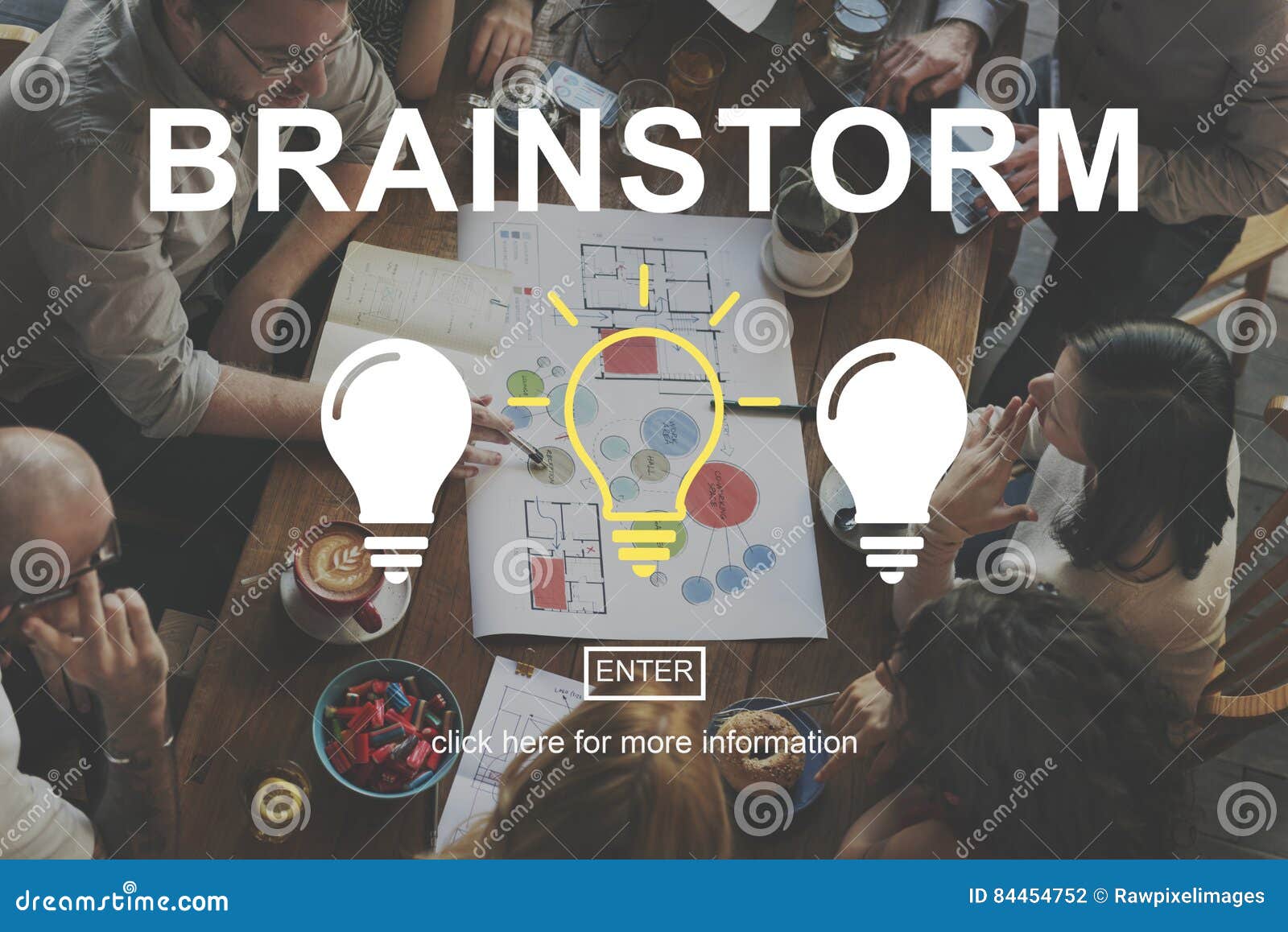 Brainstorm Creative Ideas Discussion Thinking Concept Stock Photo ...