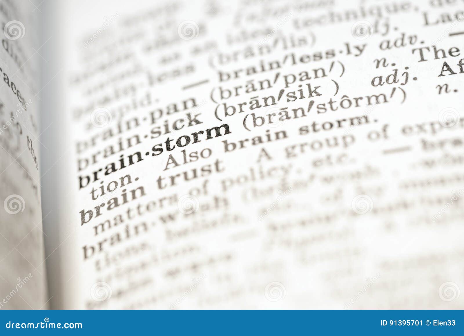 Brainstorm stock image. Image of idea, learning, brainstorming - 91395701