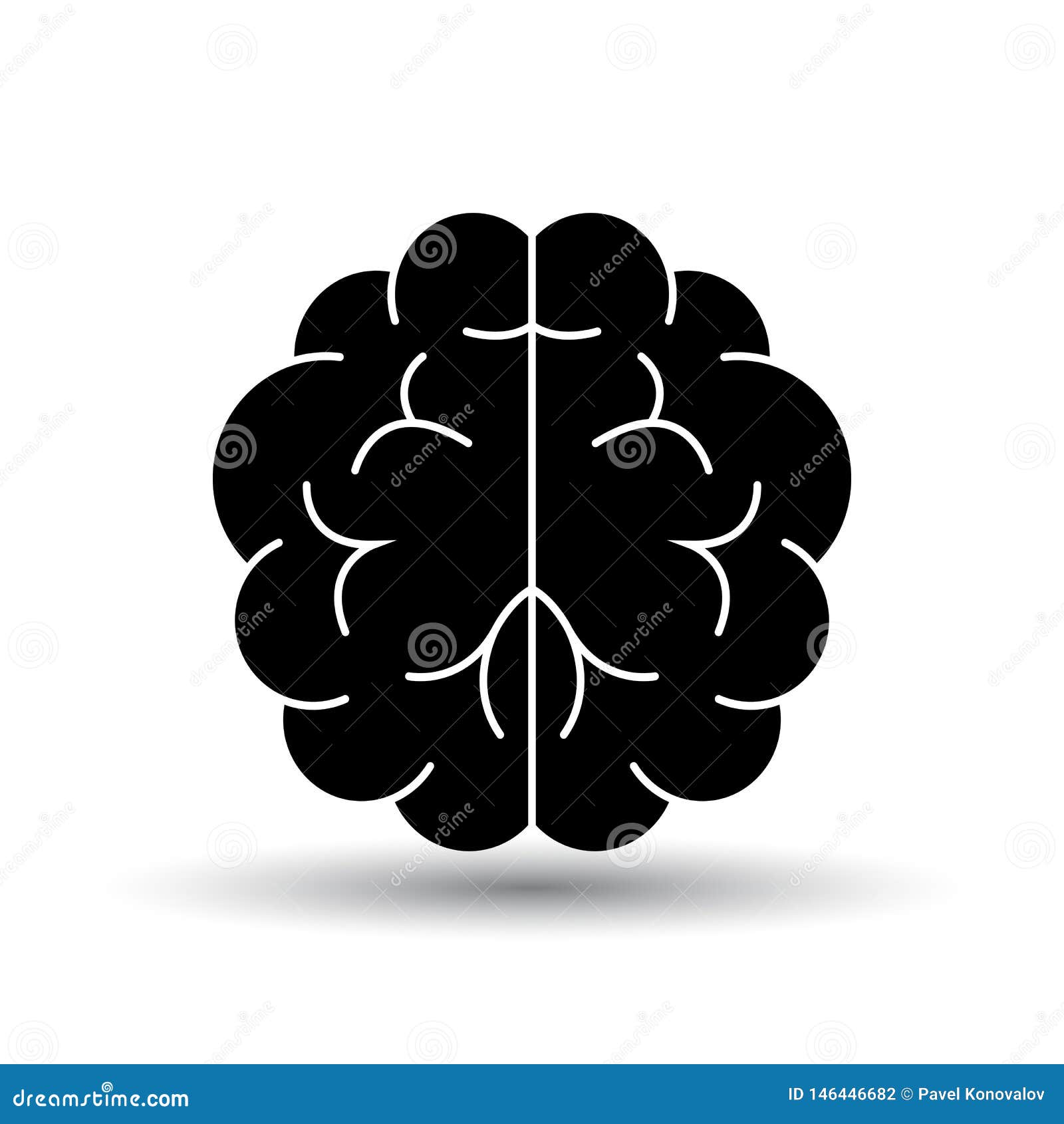 Brainstorm Icon stock vector. Illustration of business - 146446682