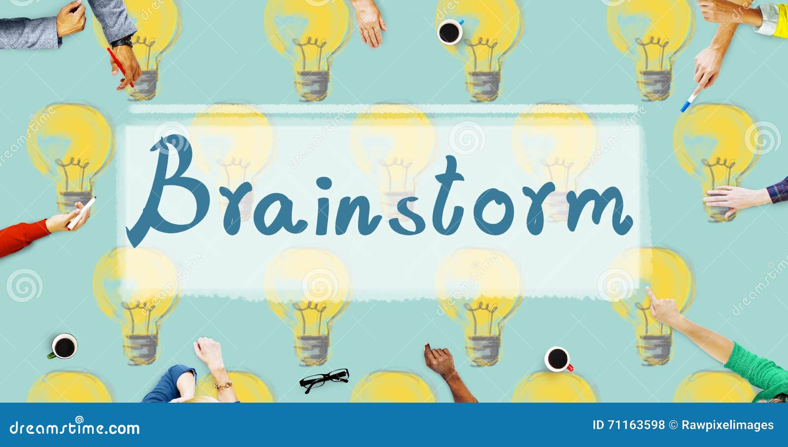 Brainstorm Ideas Creativity Imagination Inspiration Concept Stock ...