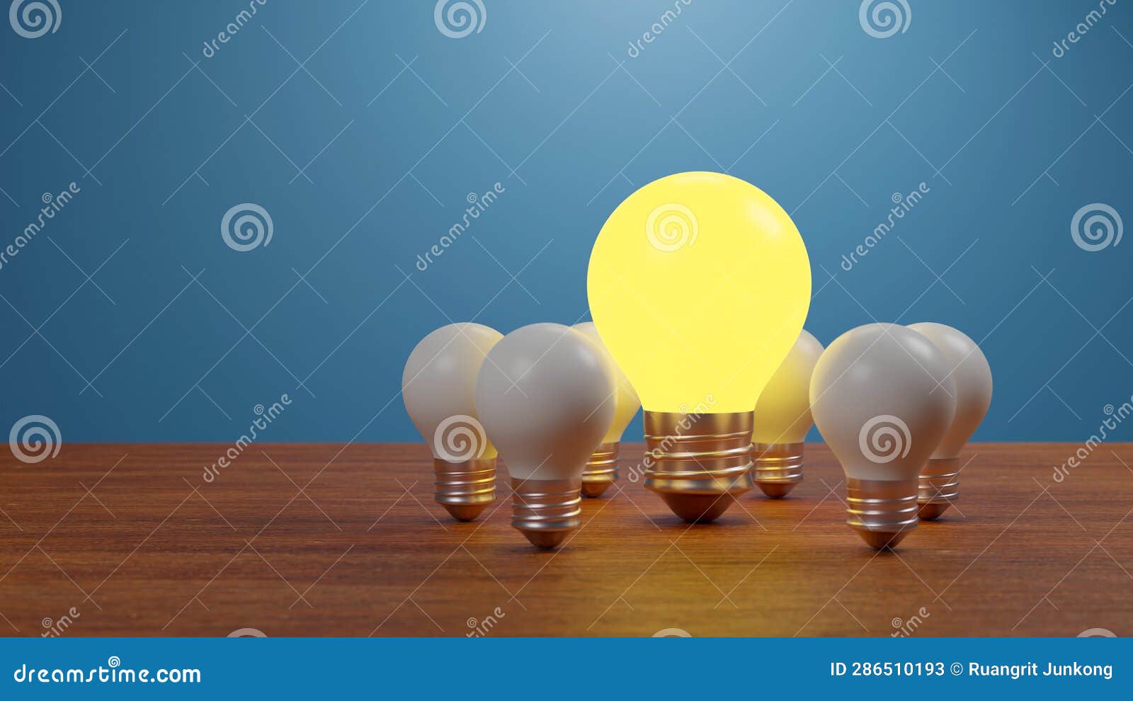 Brainstorm Ideas Group. Light Bulb Lamp Generate Think Creative ...