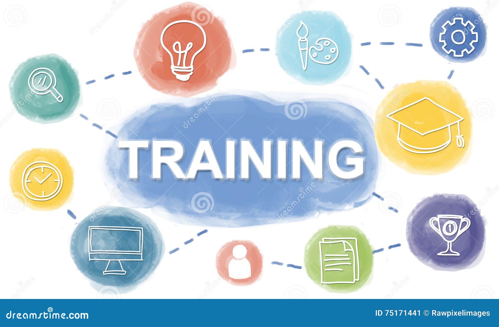 Brainstorm Knowledge Creative Imagine Think Concept Stock Illustration ...