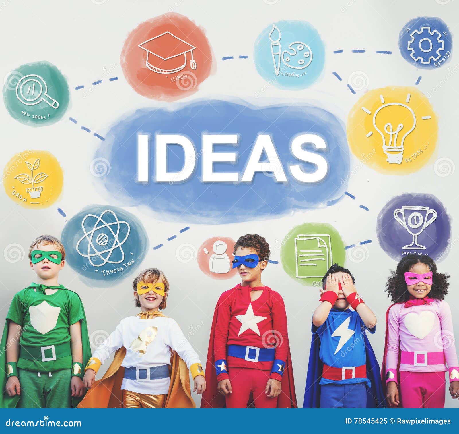 Brainstorm Knowledge Creative Imagine Think Concept Stock Image - Image ...