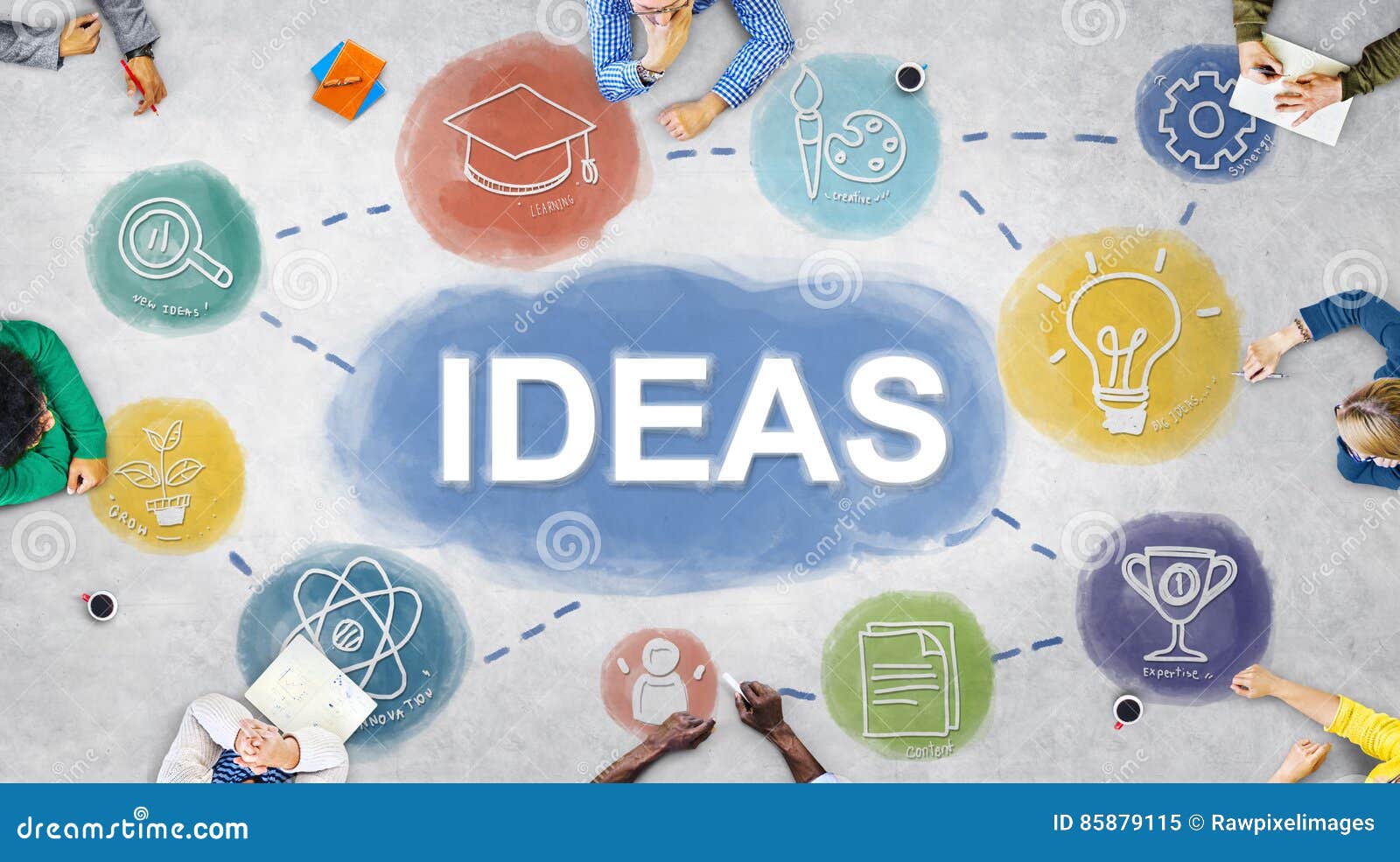 Brainstorm Knowledge Creative Imagine Think Concept Stock Image - Image ...