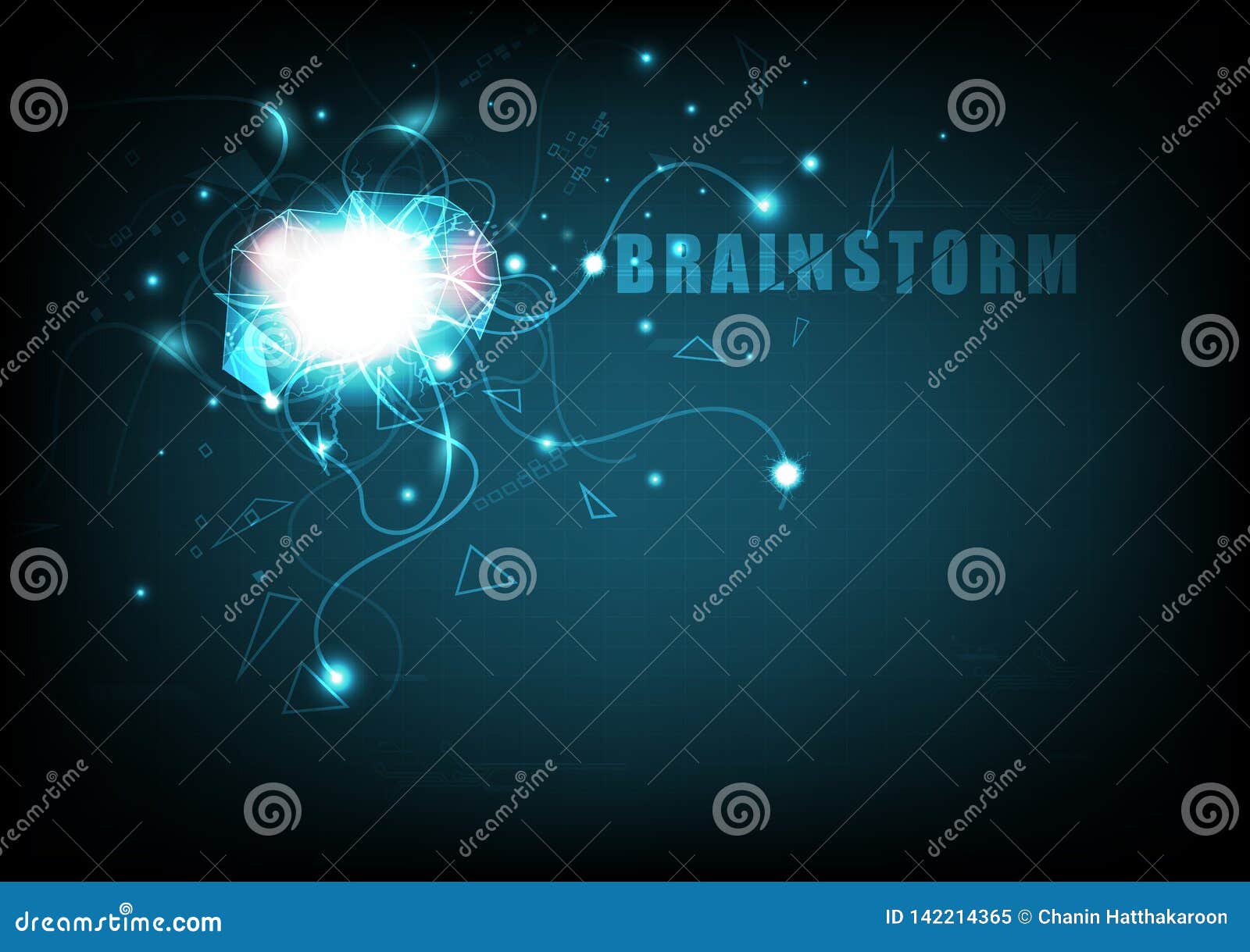 Brainstorm, Mind and Thinking Creative, Nerve Network Technology ...