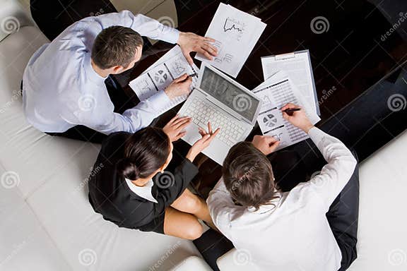 Brainstorming stock photo. Image of brainstorming, interaction - 9178882