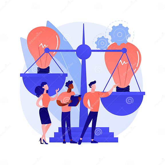 Brainstorming Abstract Concept Vector Illustration Stock Vector ...