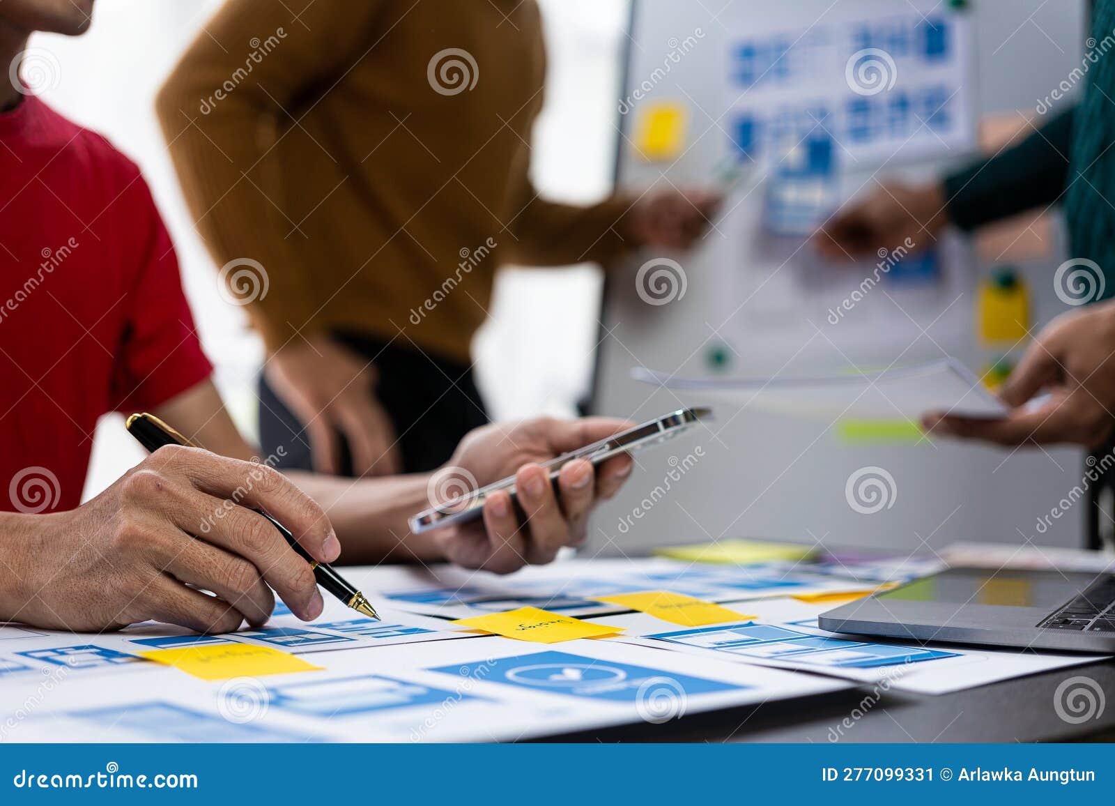 Brainstorming App Ideas, Creative Web Design Planning and Development ...