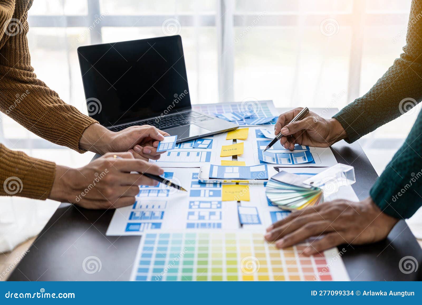 Brainstorming App Ideas, Creative Web Design Planning and Development ...