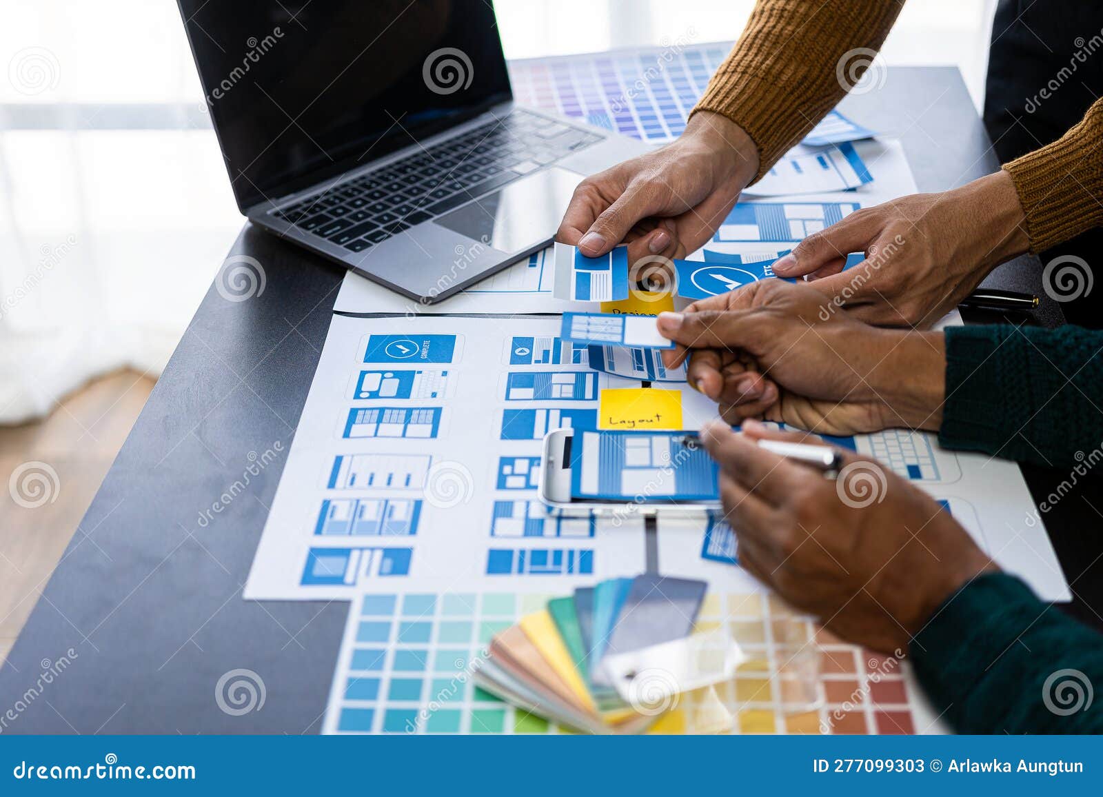 Brainstorming App Ideas, Creative Web Design Planning and Development ...