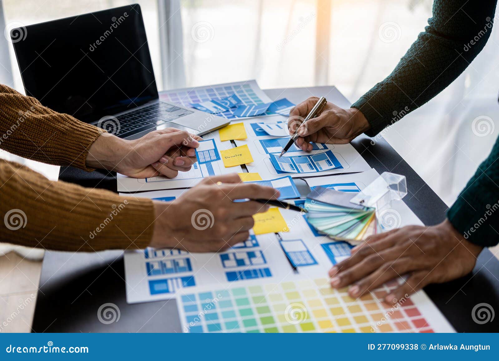 Brainstorming App Ideas, Creative Web Design Planning and Development ...