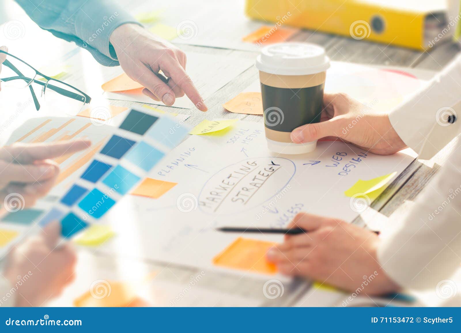 Brainstorming Brainstorm Business People Design Concepts Stock Photo ...