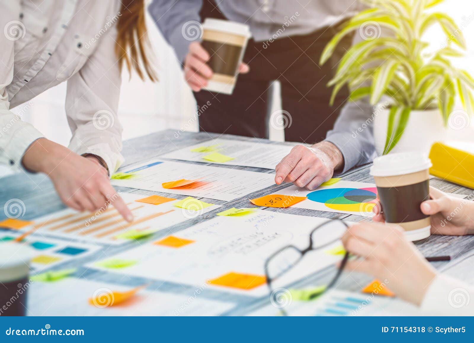 Brainstorming Brainstorm Business People Design Concepts Stock Photo ...