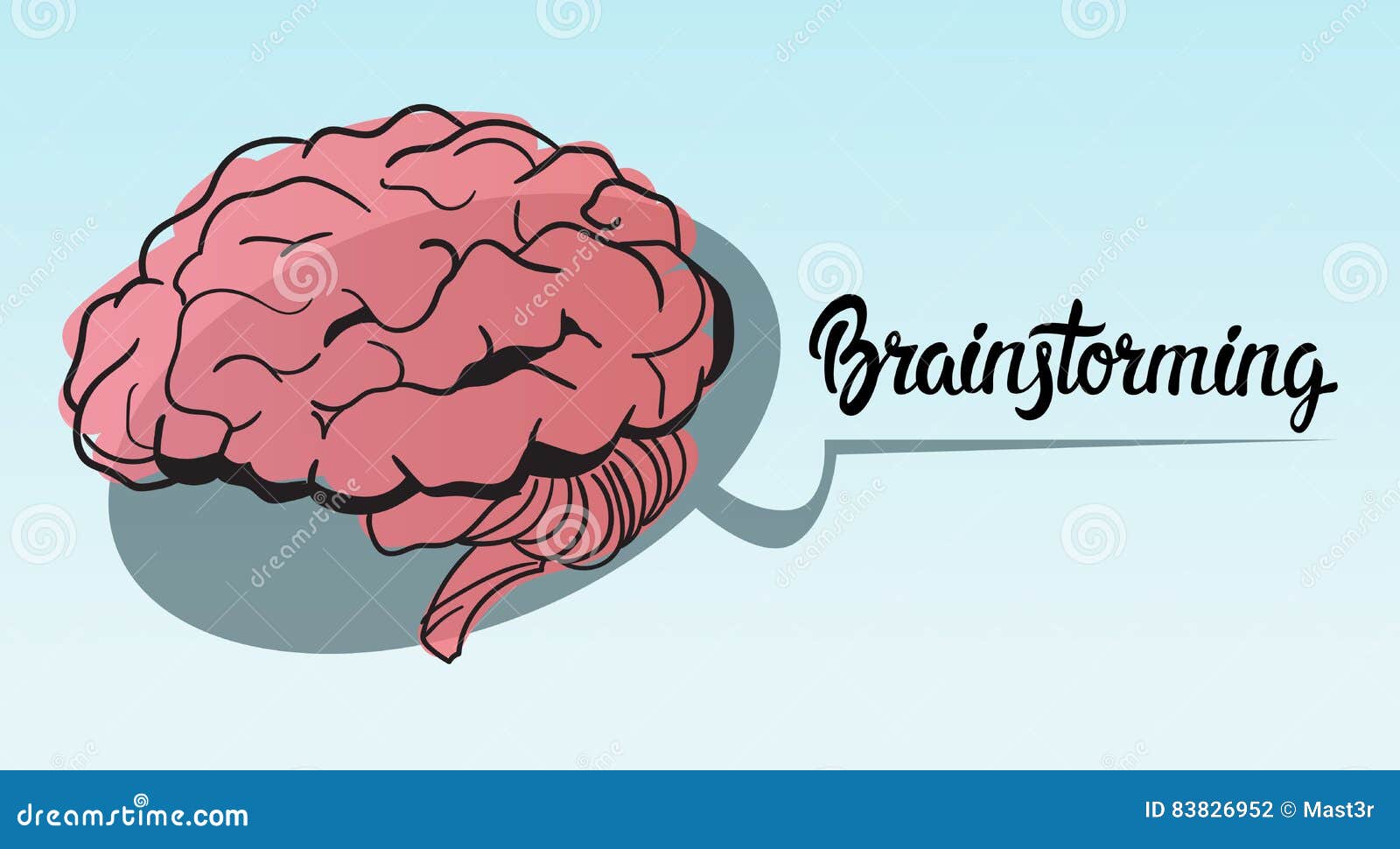 Brainstorming Briefing Idea Creative Concept Doodle Sketch Hand Draw ...