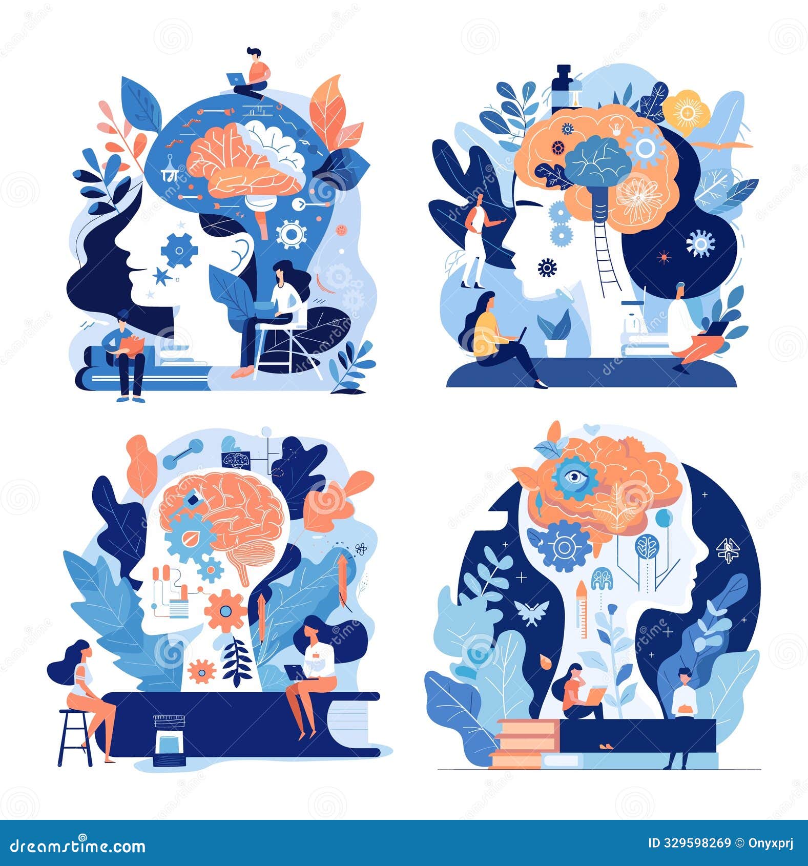 Brainstorming Cartoon Vector Illustration | CartoonDealer.com #52215790