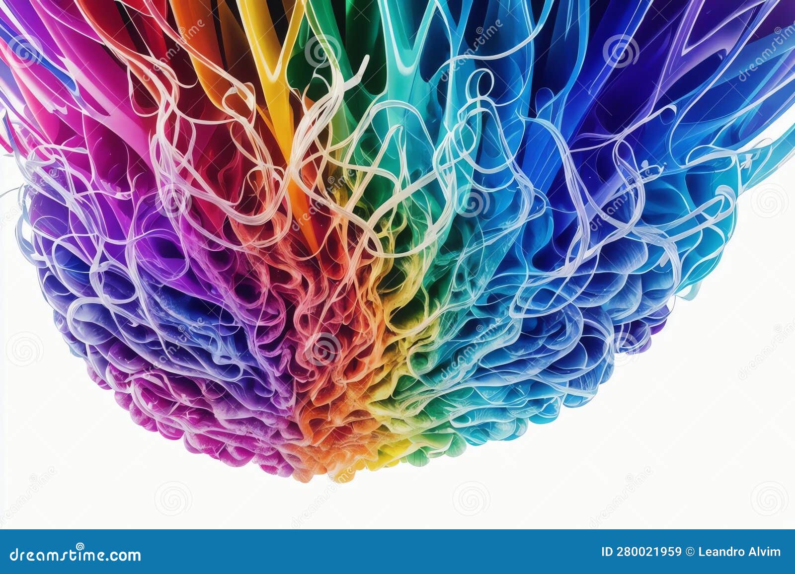 Brainstorming Colors.AI Generated Stock Illustration - Illustration of ...