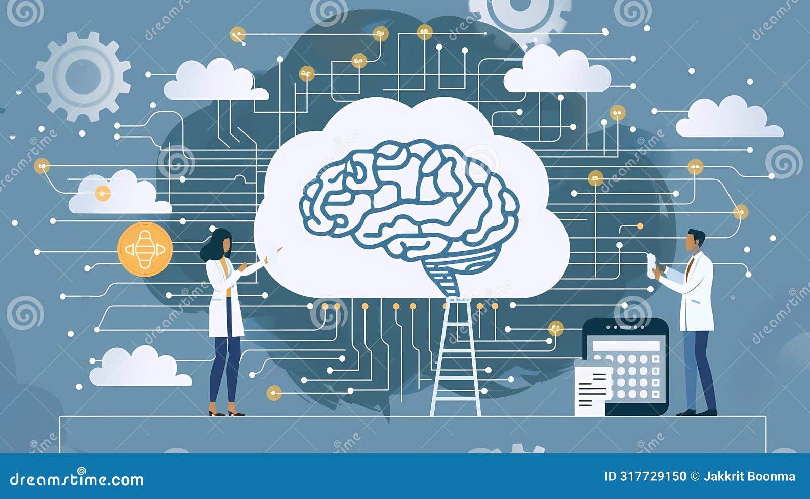 Brainstorming Concept, Idea of Brainstorming, Generative AI ...