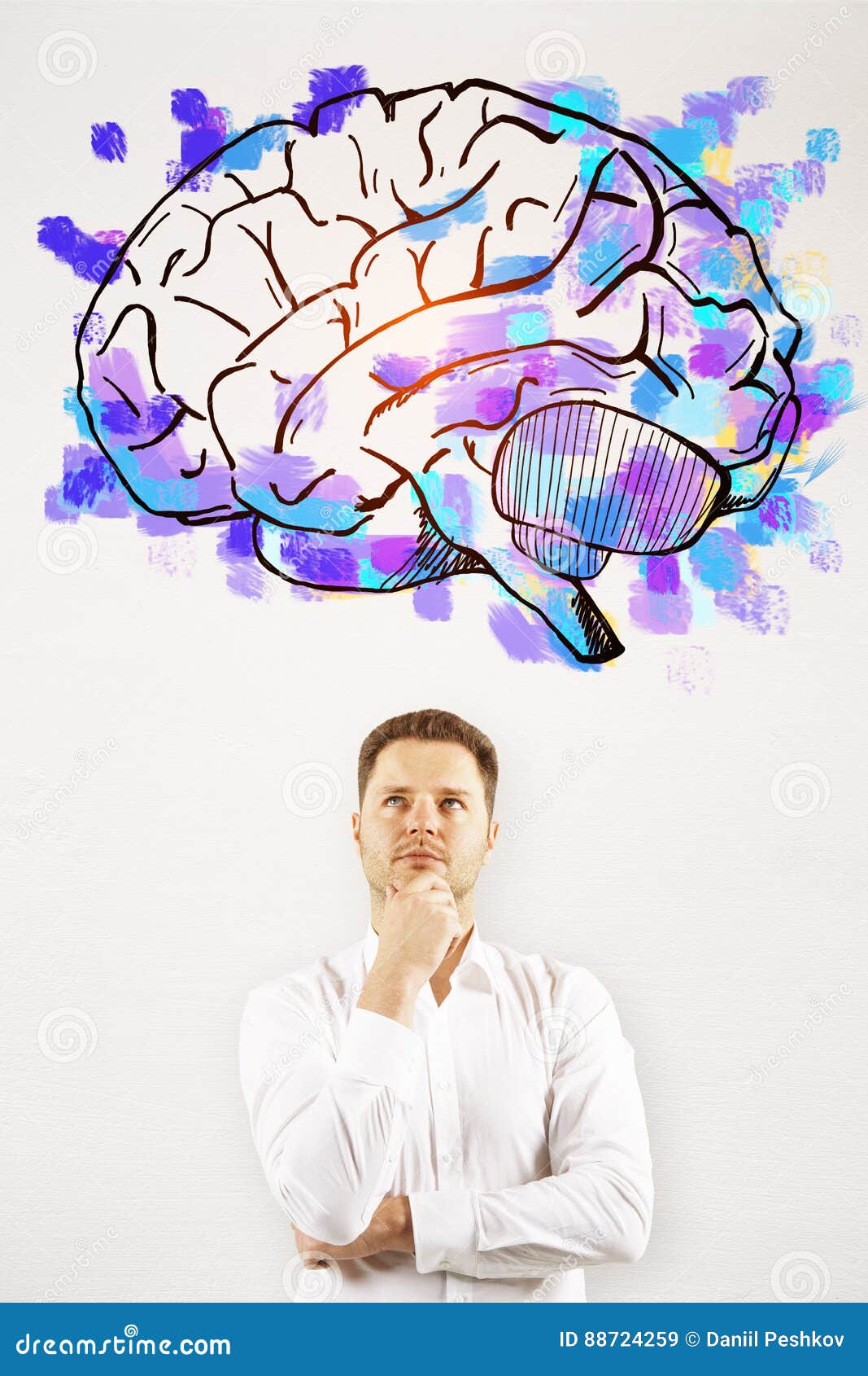 Brainstorming concept stock image. Image of health, attractive - 88724259