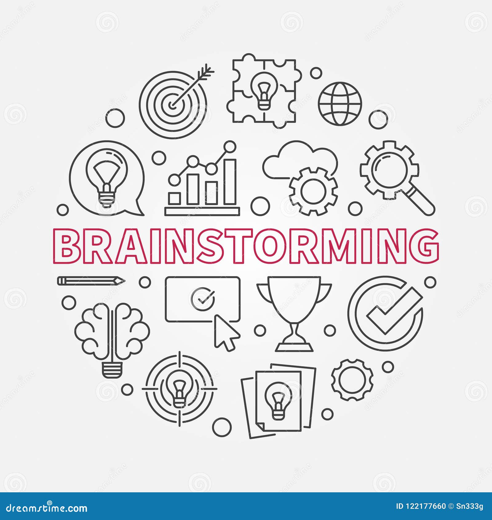 Creative Round Icon Vegetable Glycerine With Chemical Formula Sign And ...